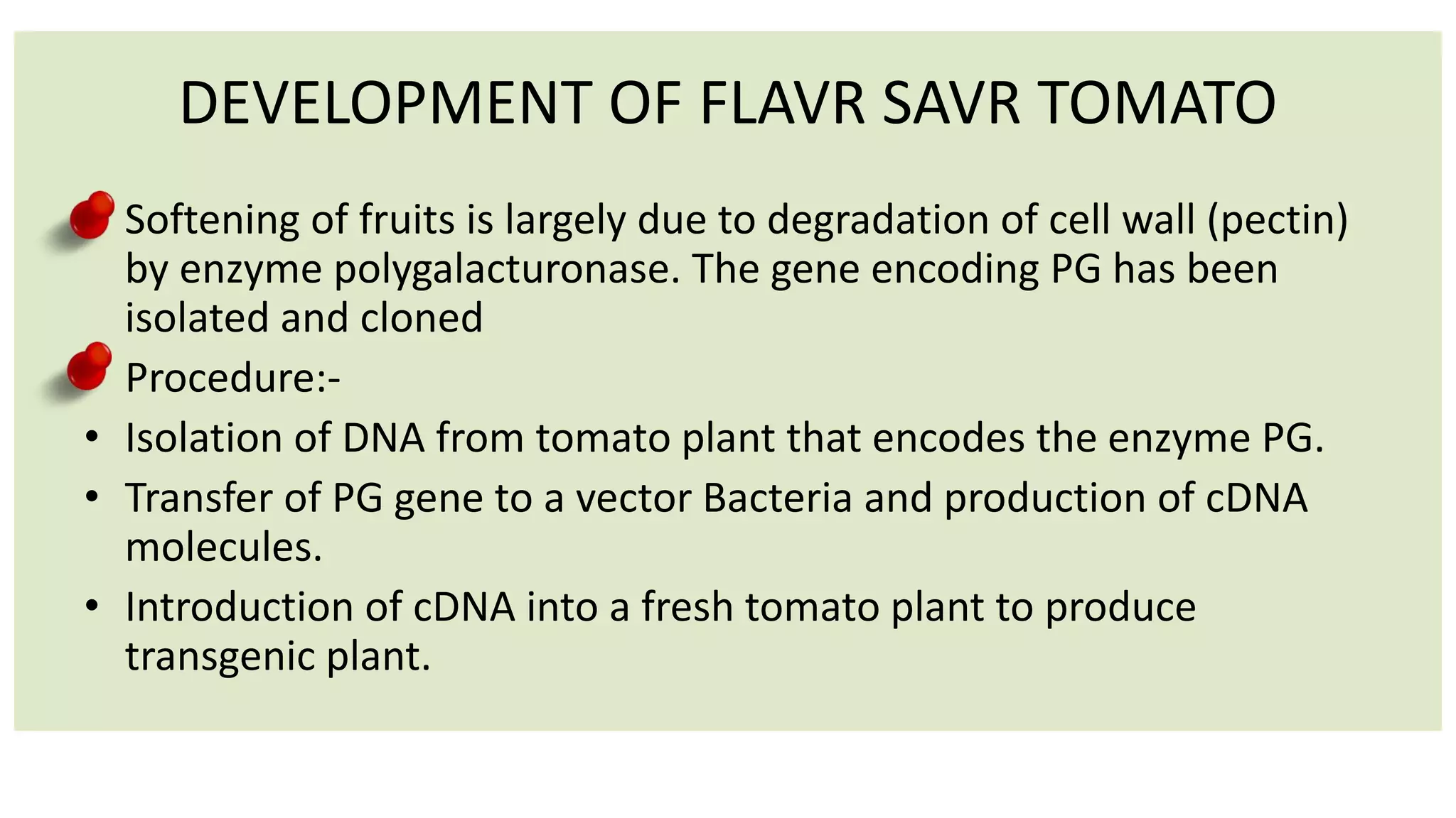 genetically modified crops | PPTX