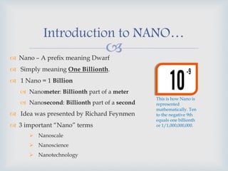 BIONANOTECHNOLOGY | PPTX