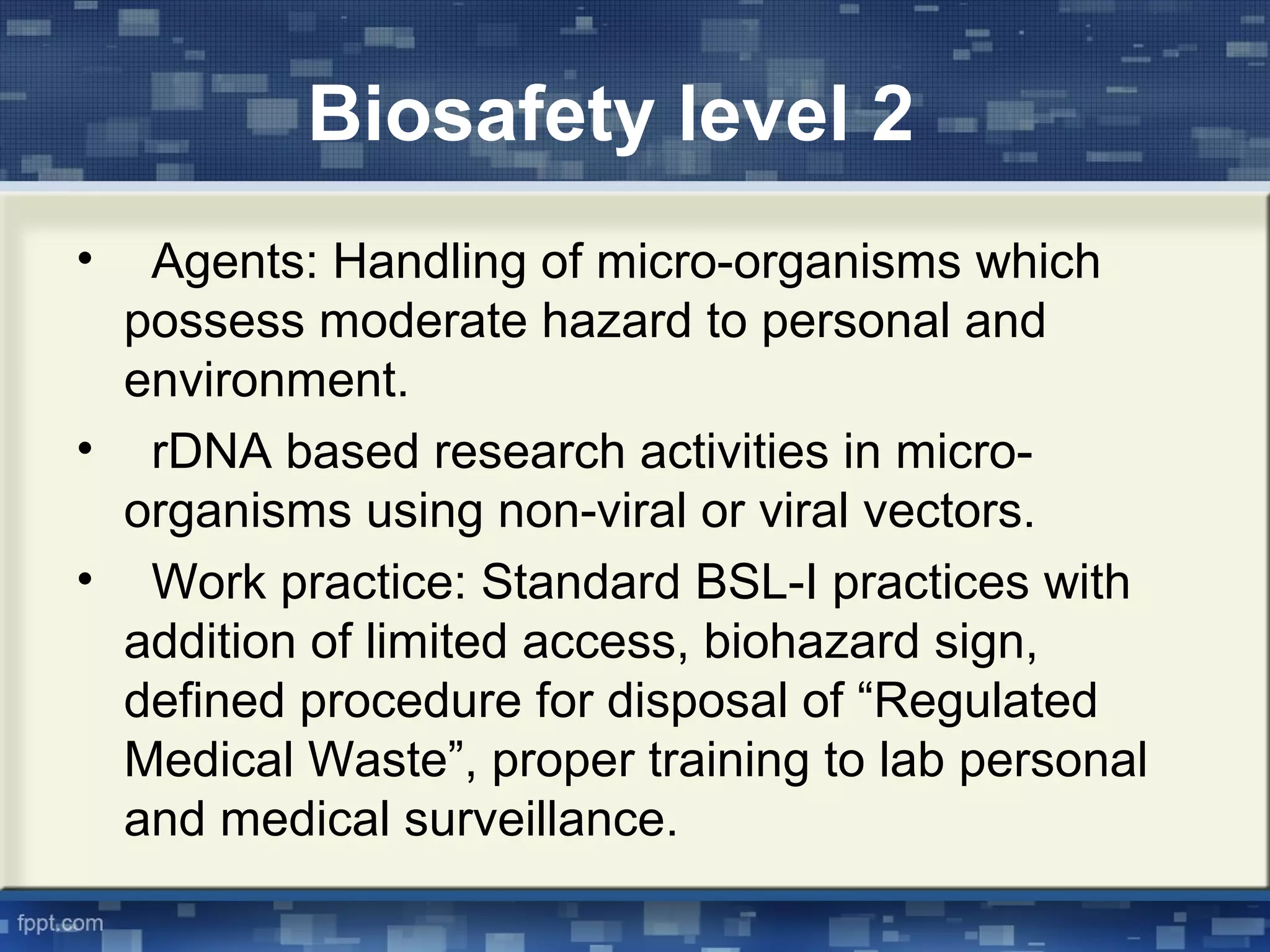 Biosafety and Cartagena Protocol | PPT
