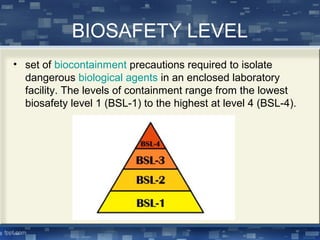 Biosafety and Cartagena Protocol | PPT