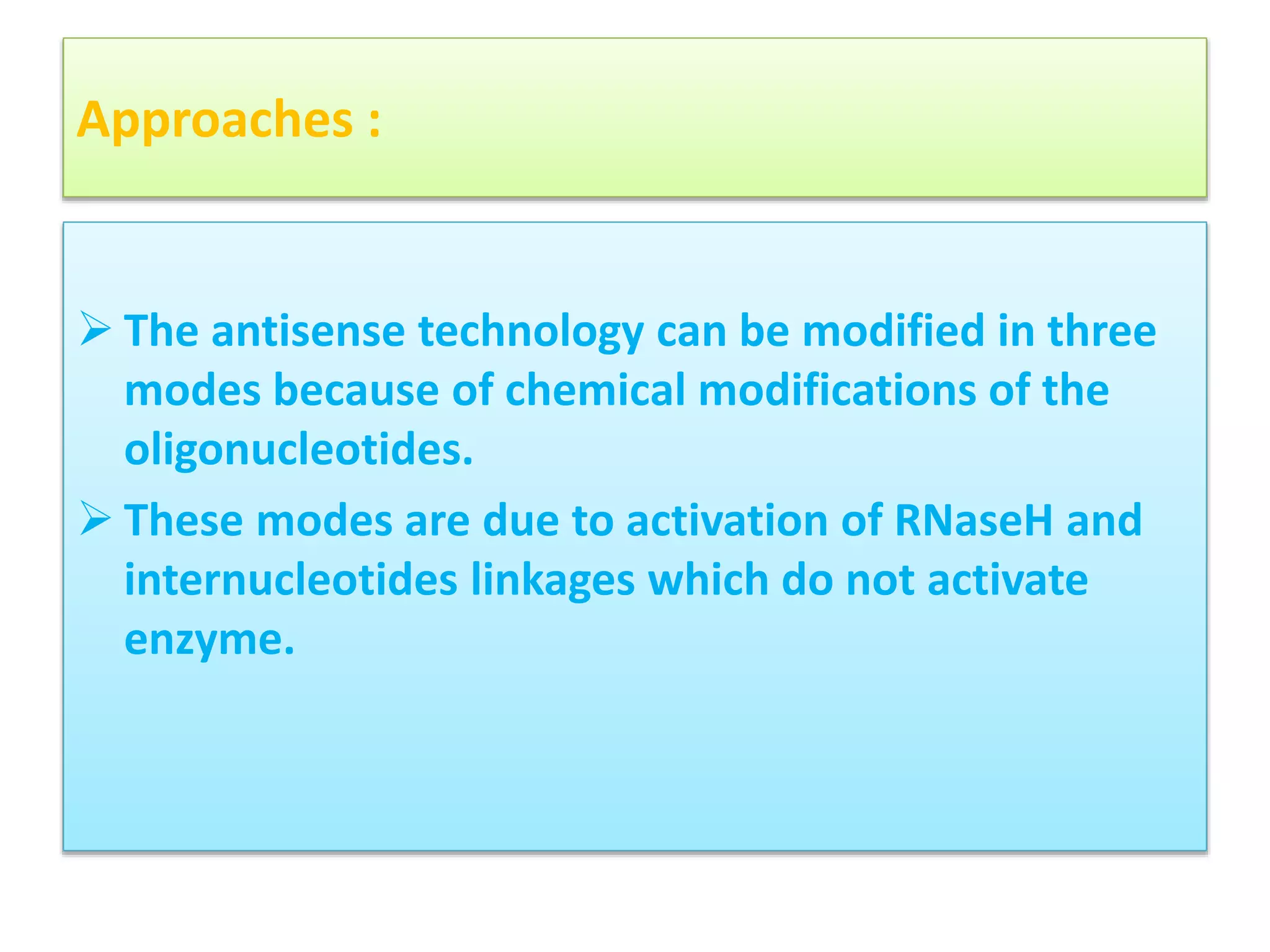 Biotechnology- Antisense Technology | PPTX