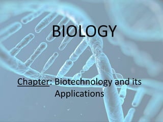 Biotechnology | PPTX