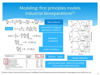 First principles models as a tool to accelerate innovation in the ...