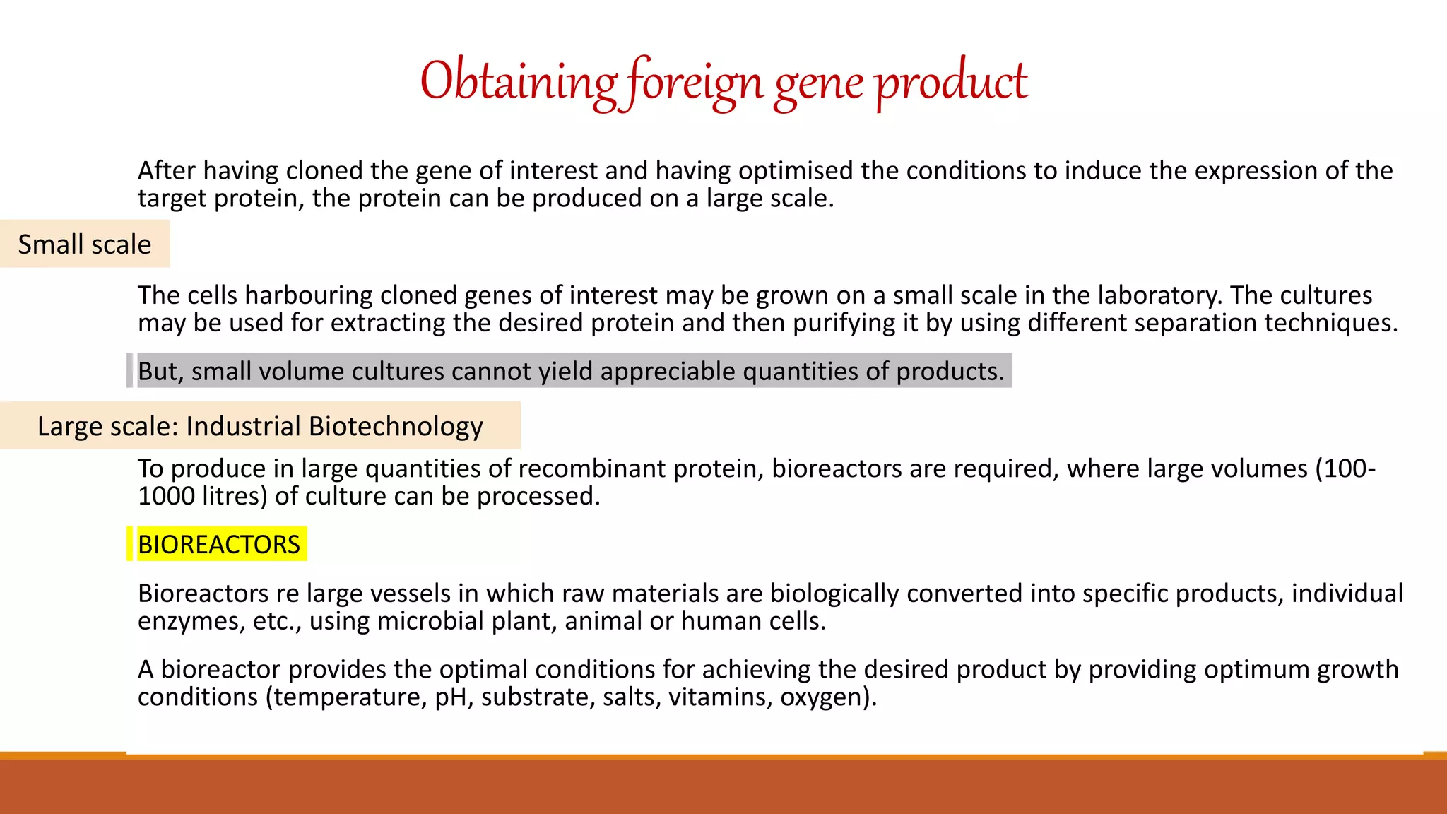 Biotechnology: Principles and Processes Class XII Chapter 11.pptx