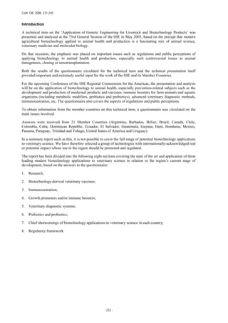 BIOTECHNOLOGY AND ITS APPLICATION TO VETERINARY SCIENCE | PDF