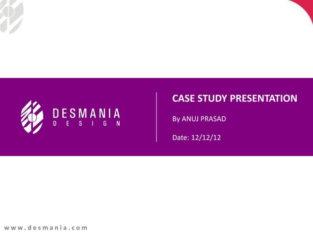 Biotech case study by Desmania | PPT