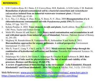 Biotechnology for Clean Environment | PPSX