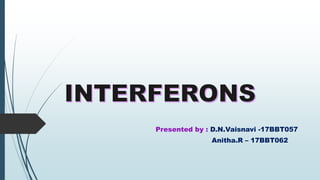 interferons | PPTX