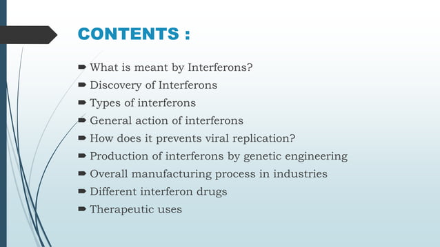 interferons | PPTX | Genetics | Science