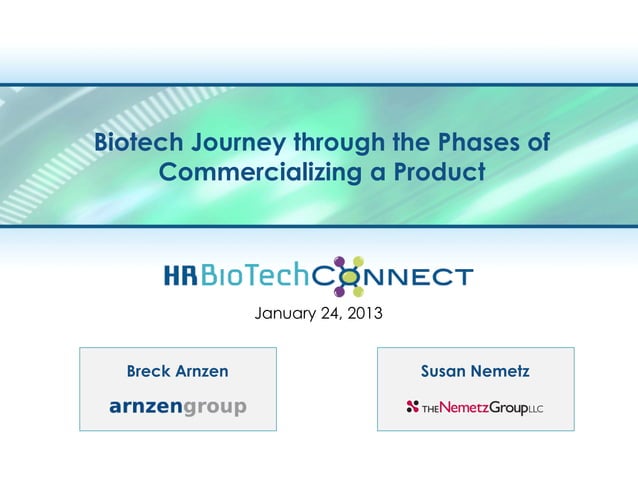 BioTech Journey through the Phases of Commercializing a Product | PDF