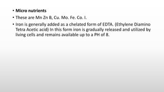 Biotechnology: steps in tissue culture | PPTX