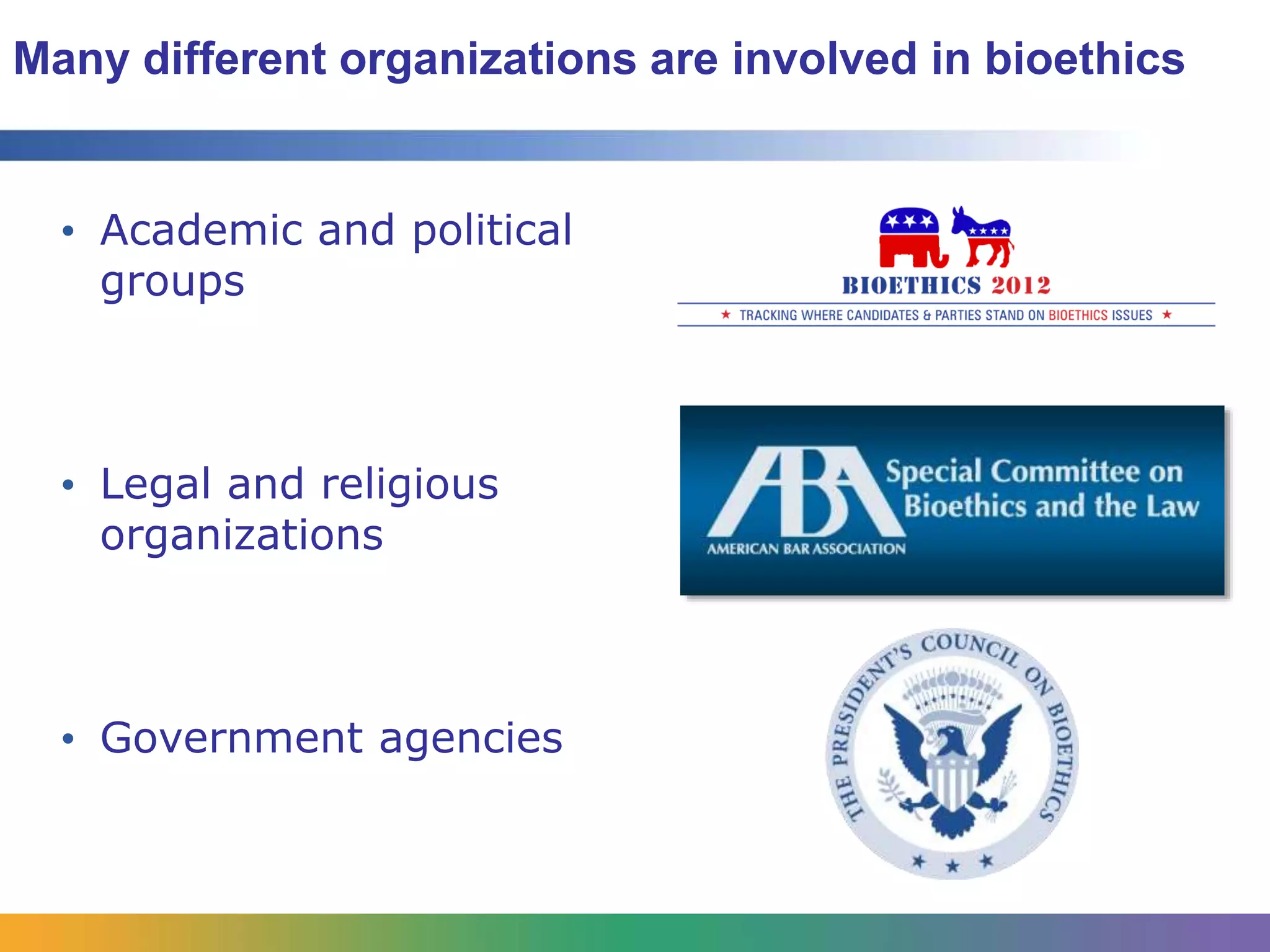 Presentation 1 - Ethics in Biotechnology | PPTX