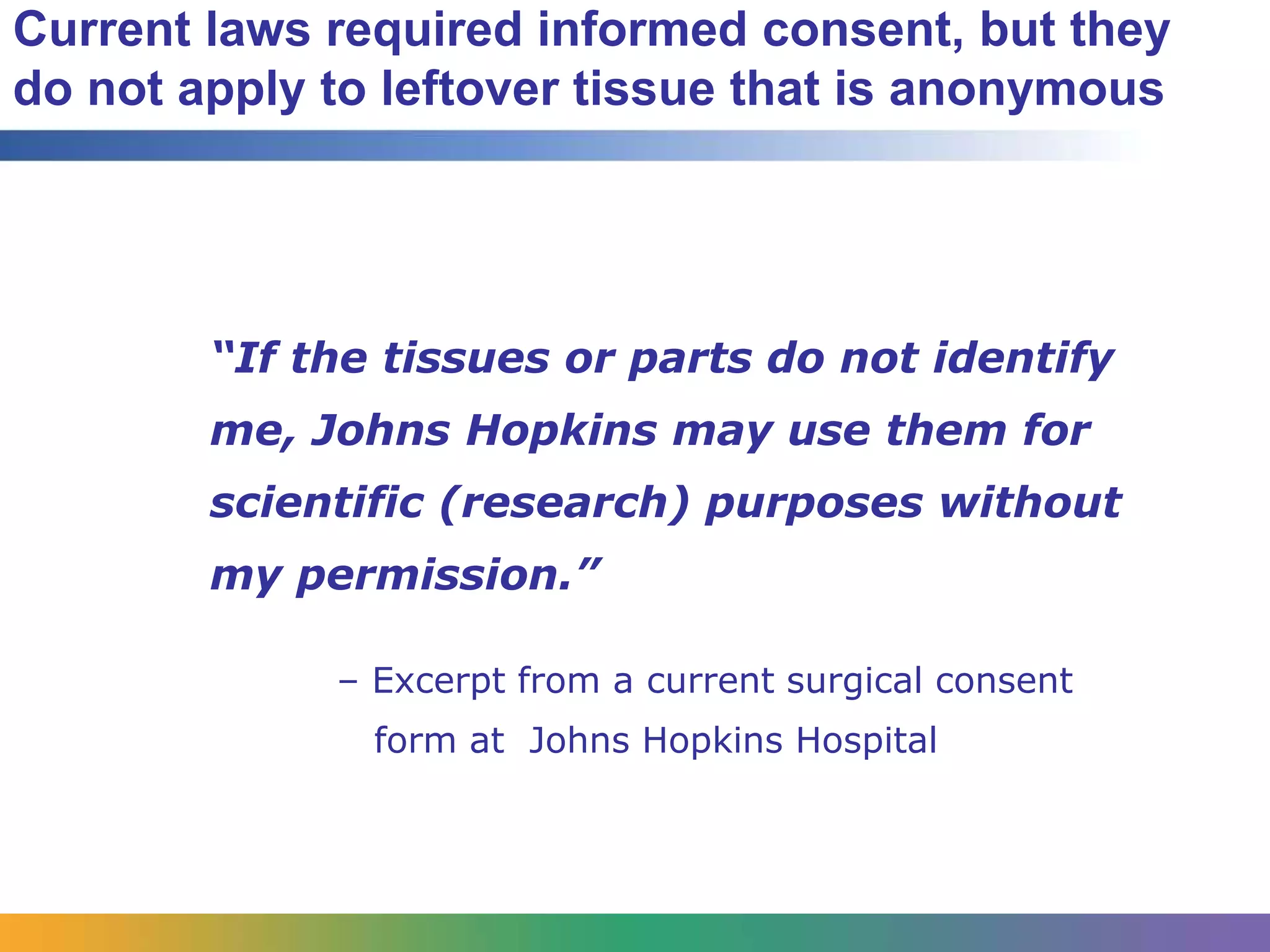 Presentation 3 - Henrietta Lacks and Her Cells | PPTX