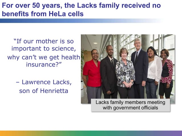 Presentation 3 - Henrietta Lacks and Her Cells | PPTX