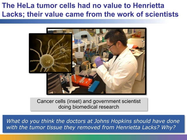 Presentation 3 - Henrietta Lacks and Her Cells | PPTX