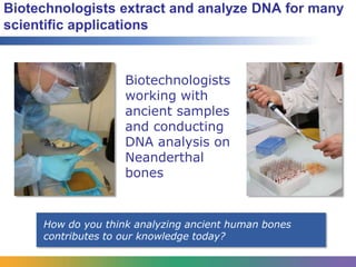 DNA in the Laboratory | PPTX | Biological Sciences | Science