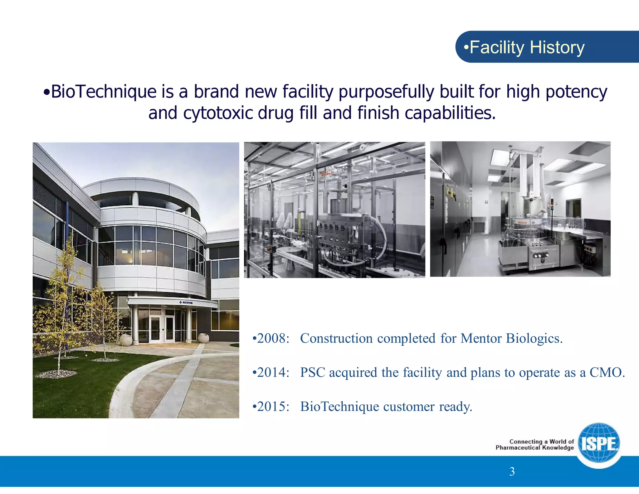 BioTechnique ISPE-LA HEPA Presentation | PPTX