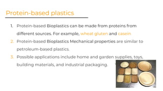 whats is Biosensore and bioplastic | PPTX