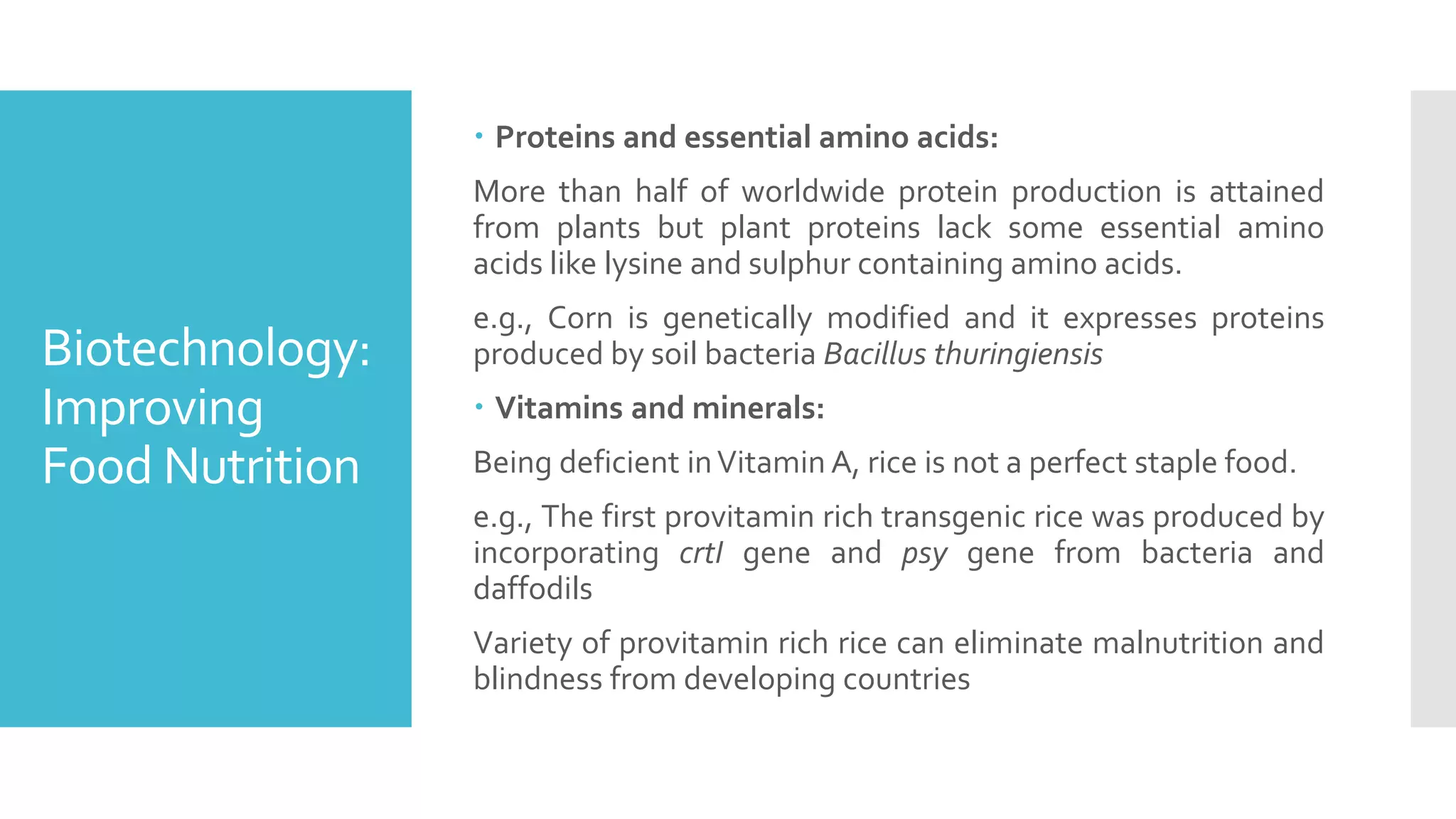 Biotechnological applications in Food Processing | PDF