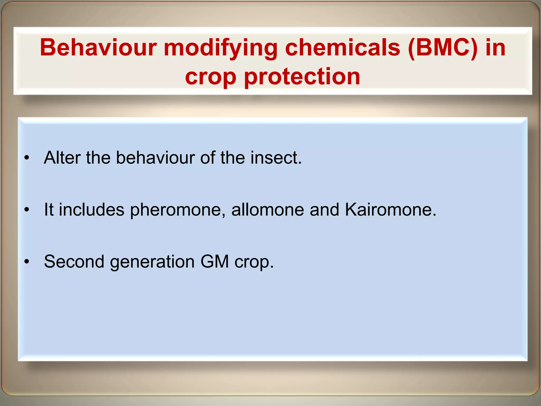 Biotechnological approaches in entomology | PPTX
