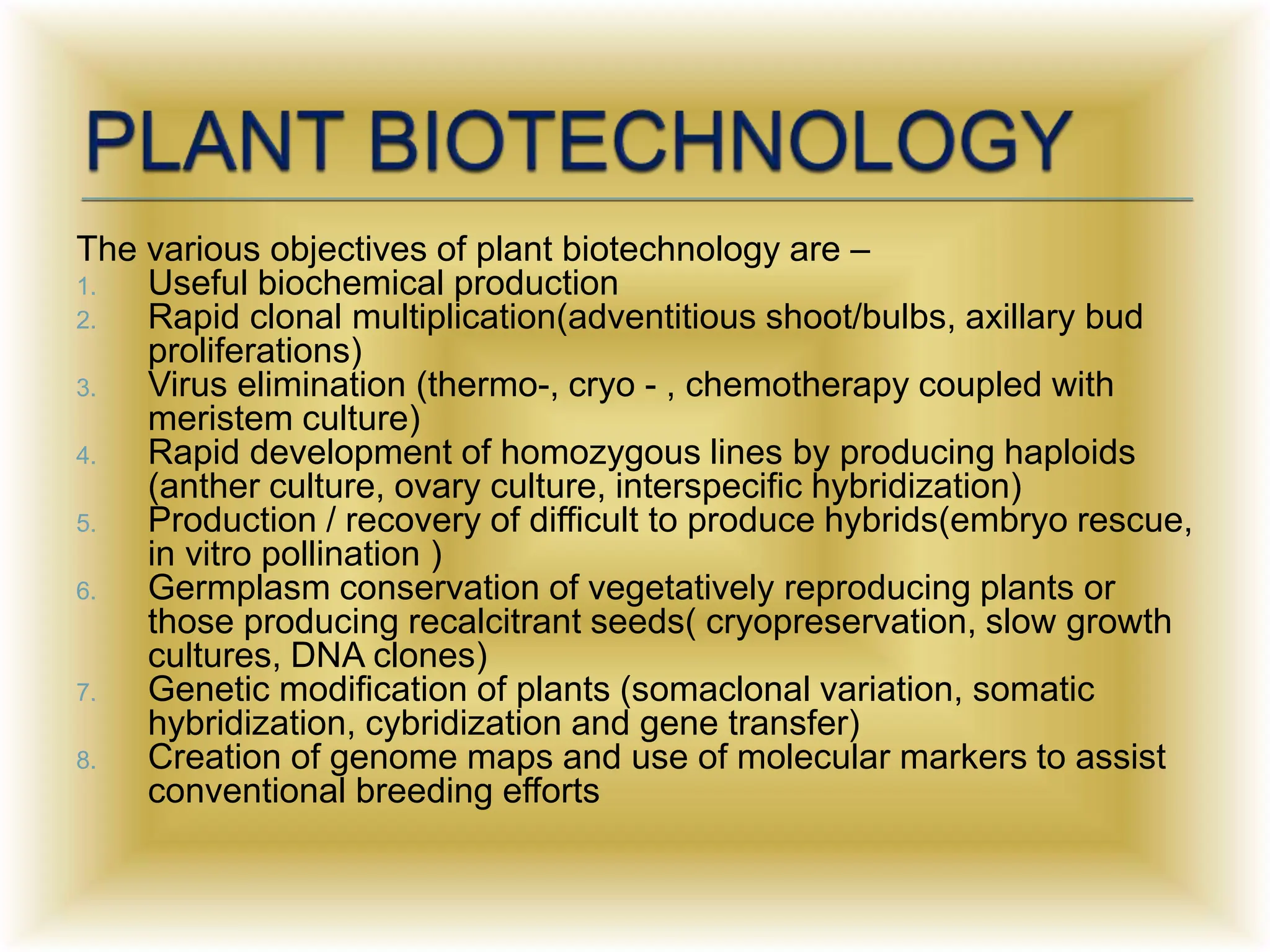 BIOTECHNOLOGICAL TO PLANT DISEASE MANAGEMENT.pptx