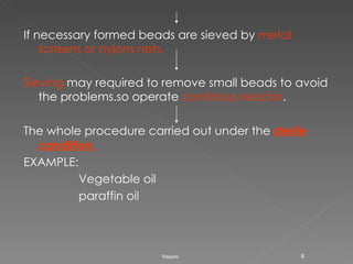 ENTRAPMENT OF CELL IMMOBILIZATION | PPT