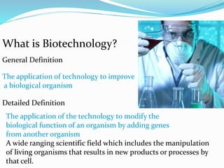 Biotechnology | PPTX