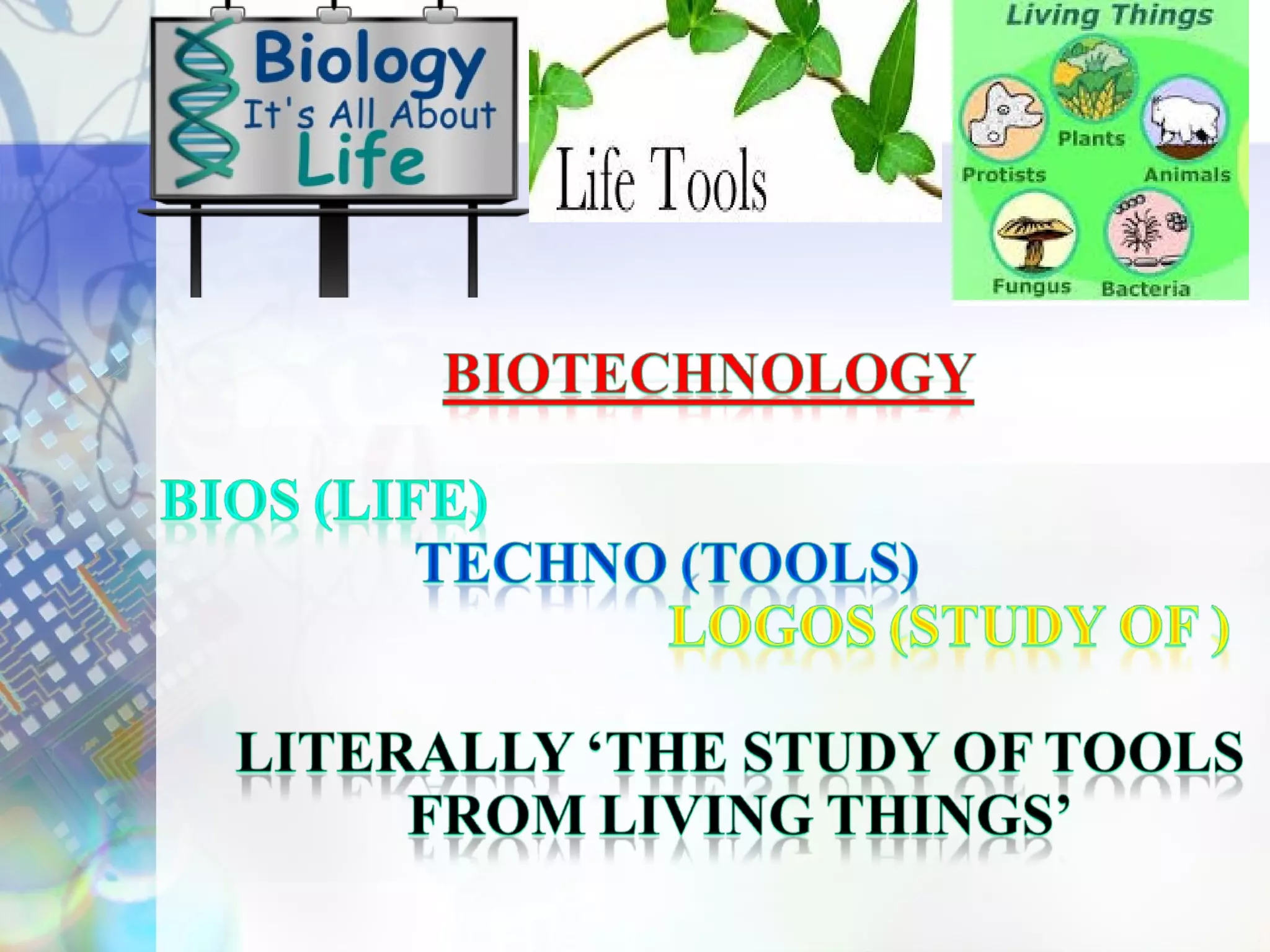 Biotechnology | PPT