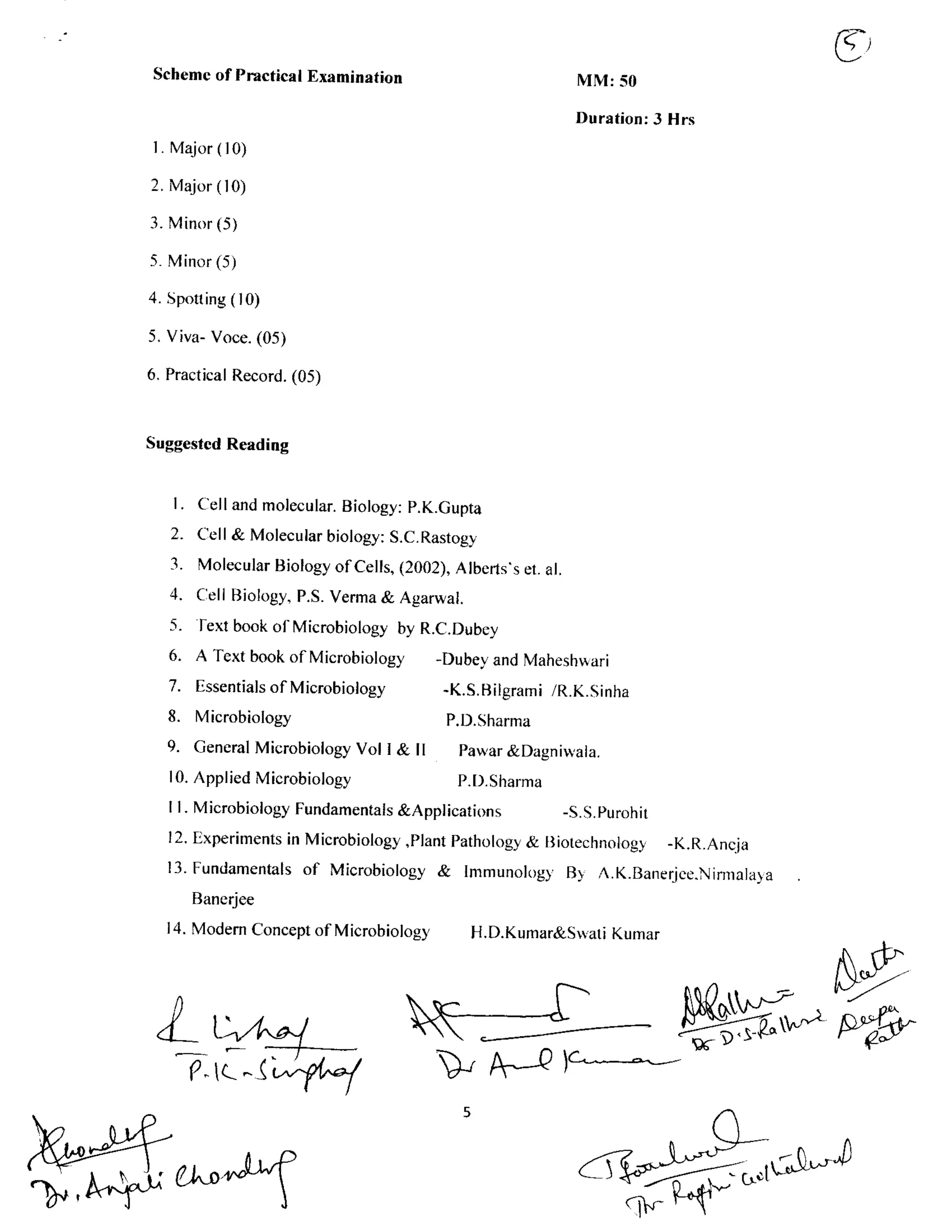 Biotechnology syllabus | PDF | Education