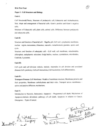 Biotechnology syllabus | PDF