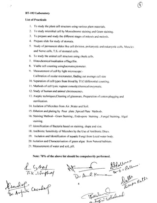 Biotechnology syllabus | PDF