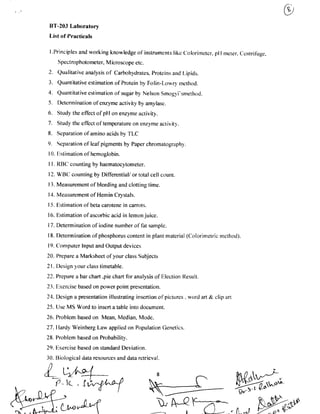 Biotechnology syllabus | PDF | Education