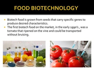 Biotechnology and and its branches | PPTX