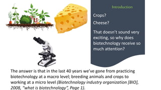 ETHICAL CONSIDERATIONS IN REGULATING BIOTECHNOLOGY | PPTX