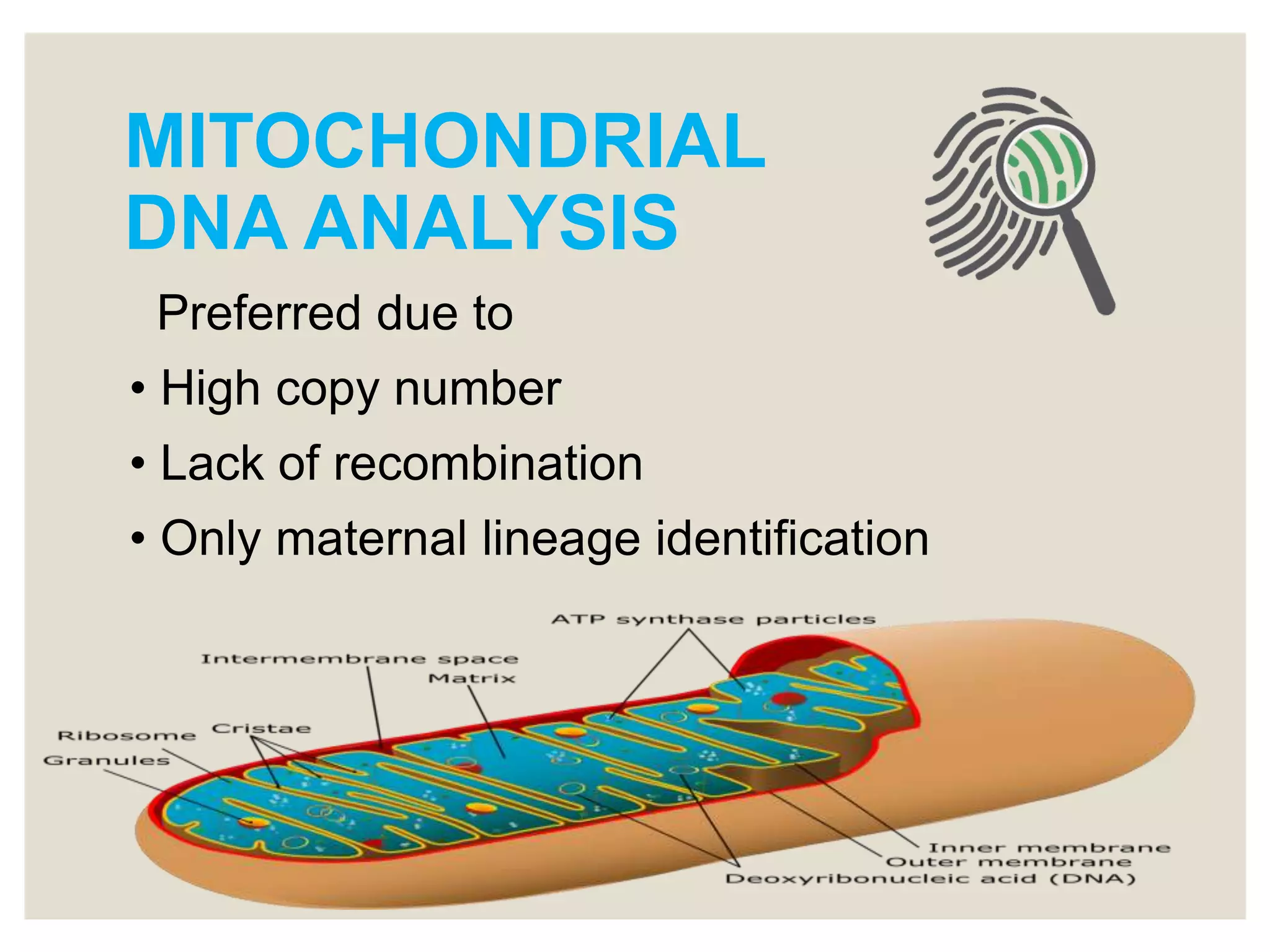 Role of biotechnology in forensic science | PPTX