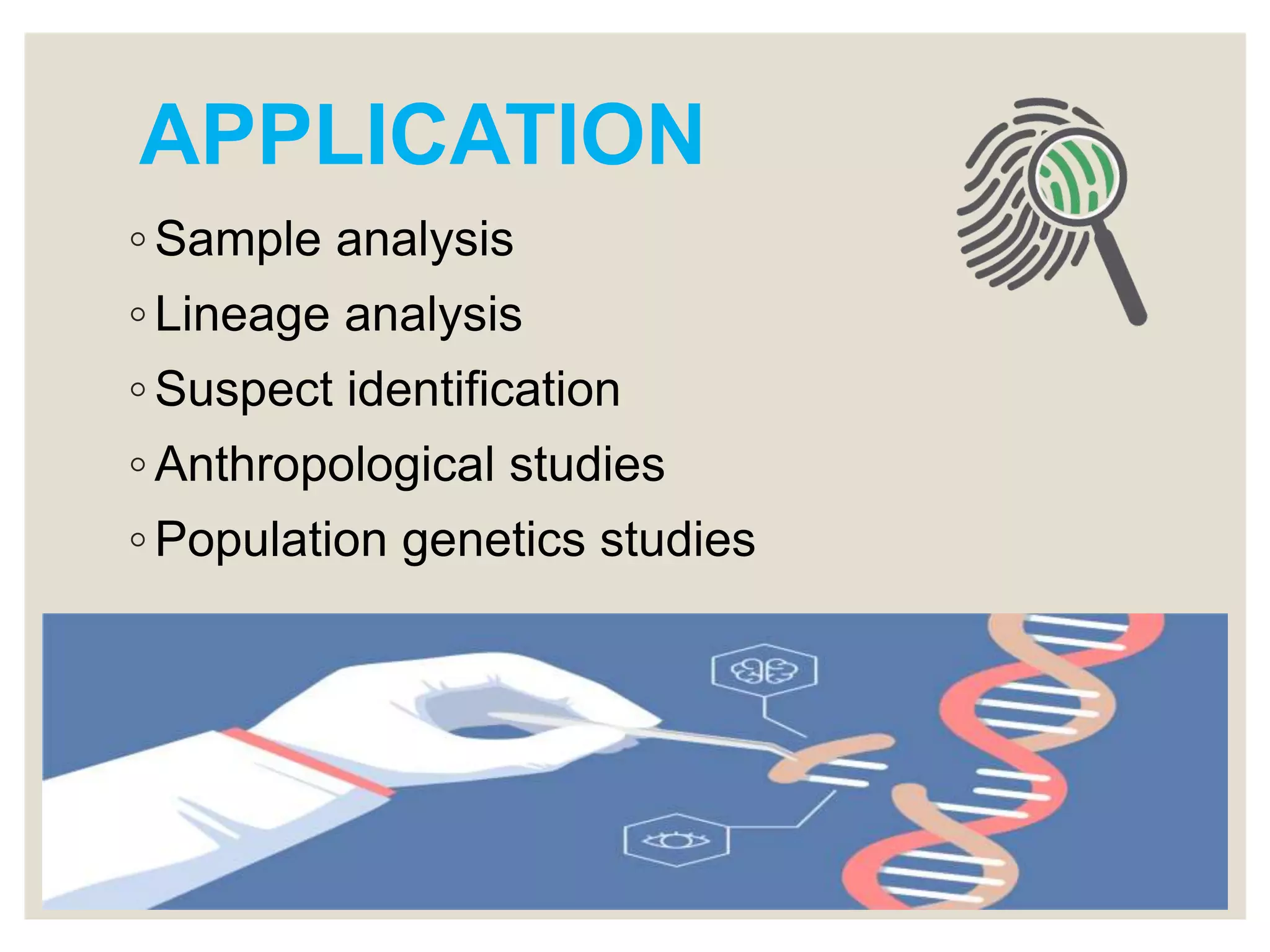 Role of biotechnology in forensic science | PPTX