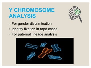 Role of biotechnology in forensic science | PPTX