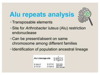 Role of biotechnology in forensic science | PPTX