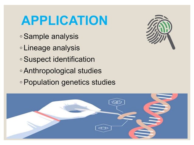 Role of biotechnology in forensic science | PPTX