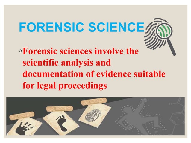Role of biotechnology in forensic science | PPTX