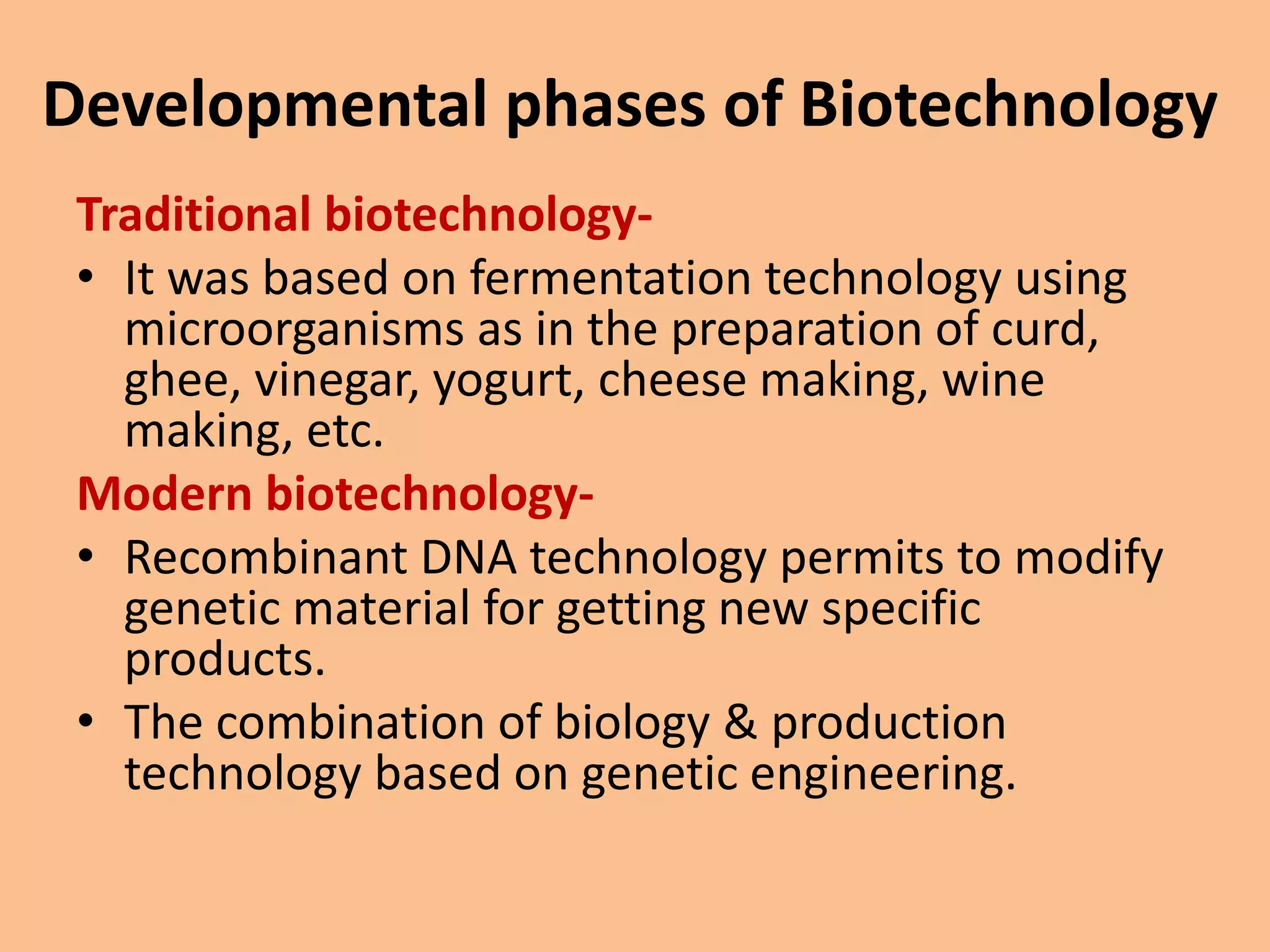 Biotechnology part 1 | PDF