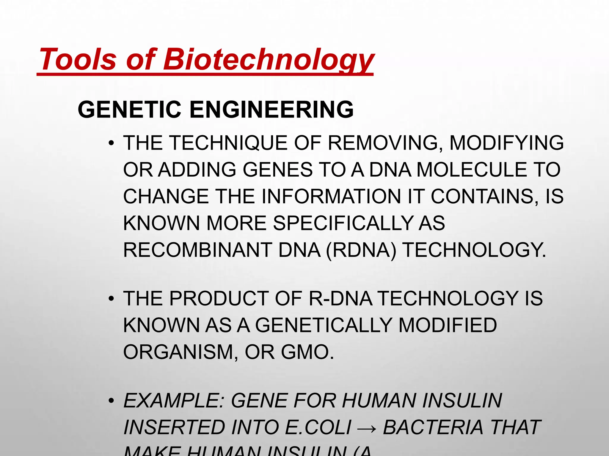 INTRODUCTION TO Biotechnology | PPT