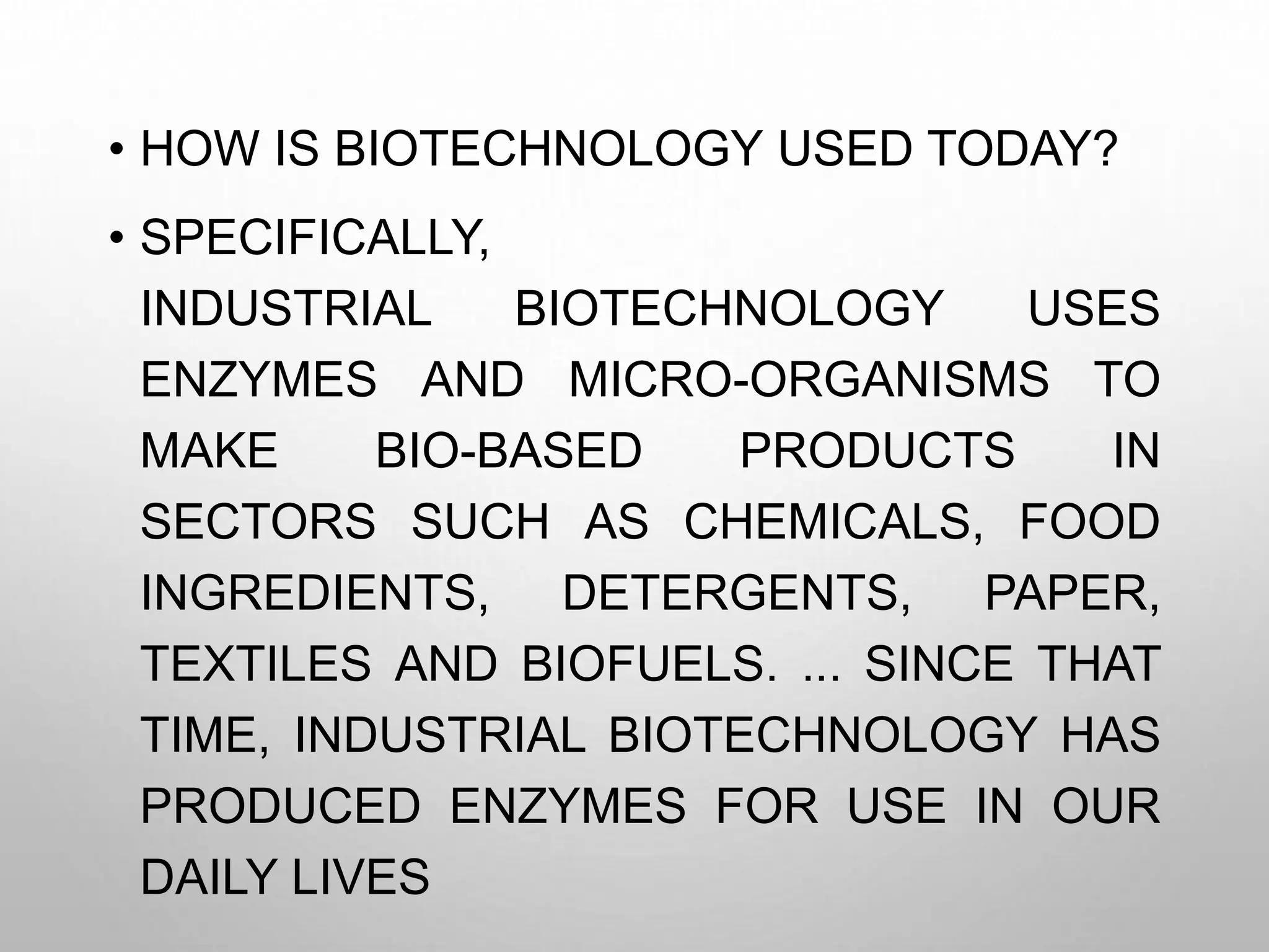 INTRODUCTION TO Biotechnology | PPT