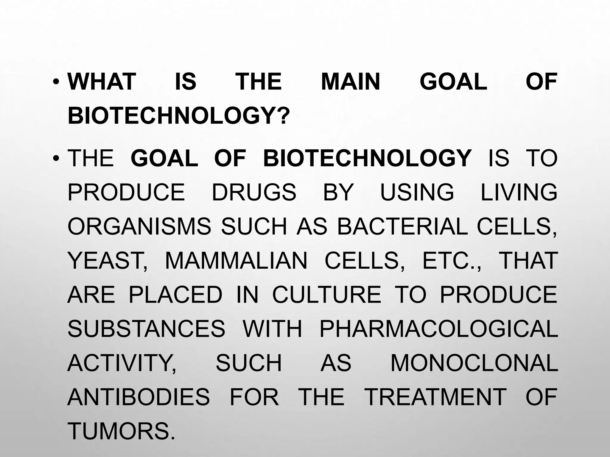 INTRODUCTION TO Biotechnology | PPT