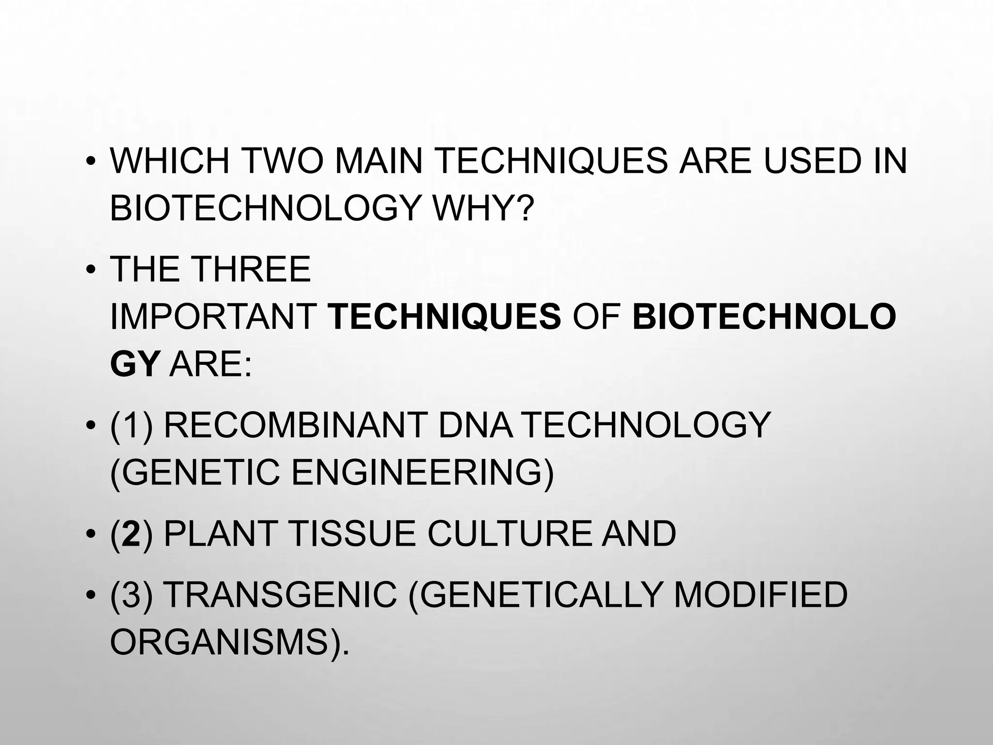 INTRODUCTION TO Biotechnology | PPT