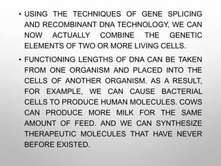 INTRODUCTION TO Biotechnology | PPT