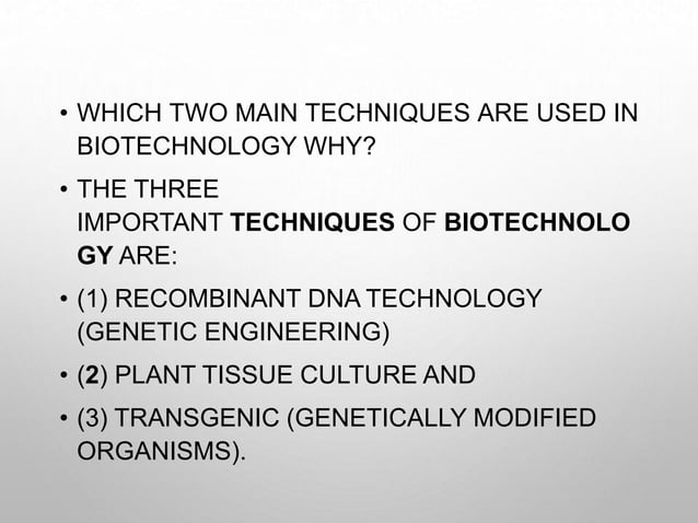 INTRODUCTION TO Biotechnology | PPT | Biotech and Biomedical Industry ...