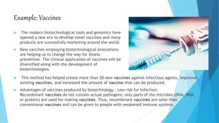 Applications of Biotechnology | PPTX