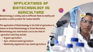 Biotechnology-A revolutionary branch of science | PPTX