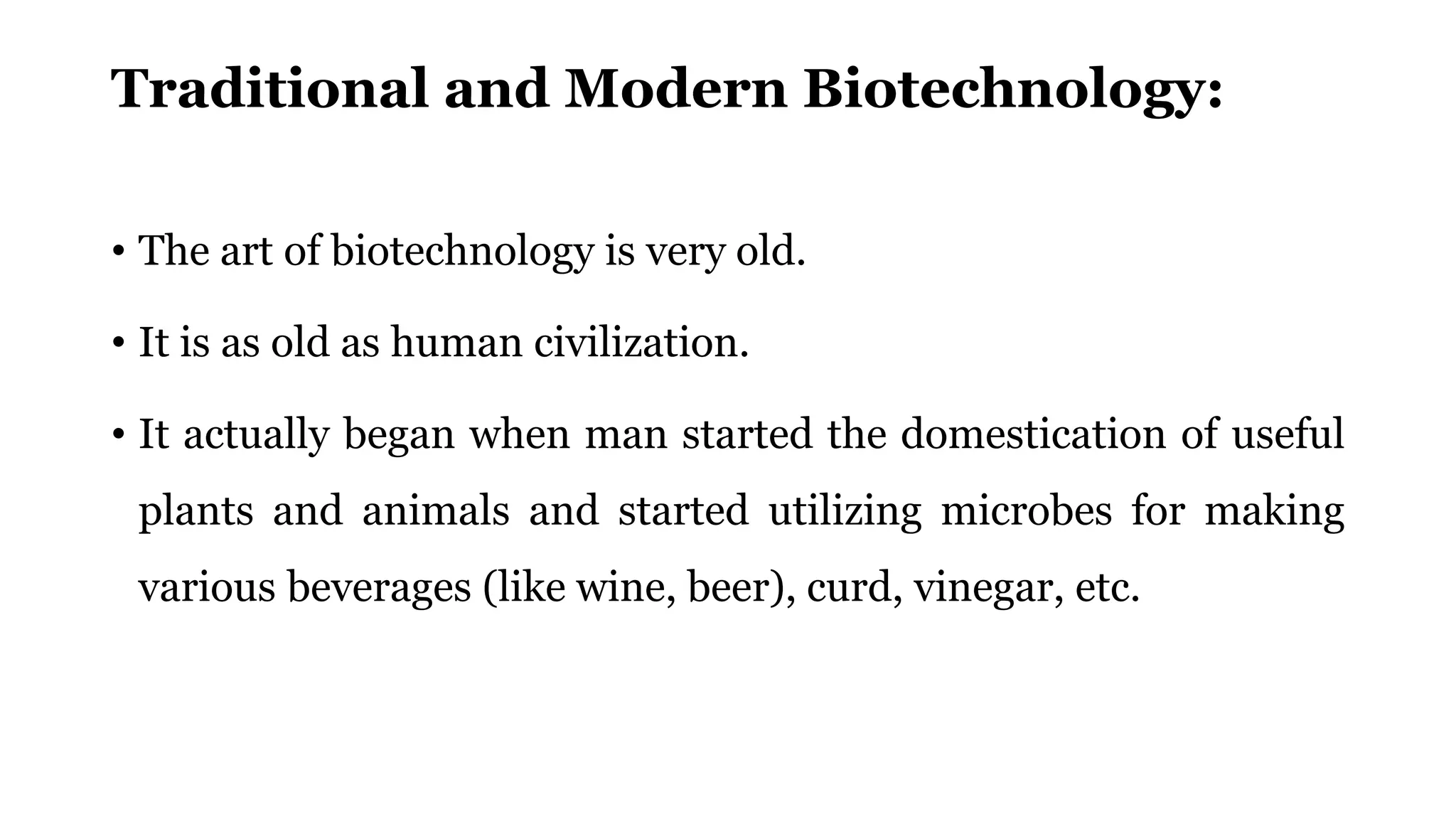 Biotechnology: Basic concepts, Principles and Scope | PPTX